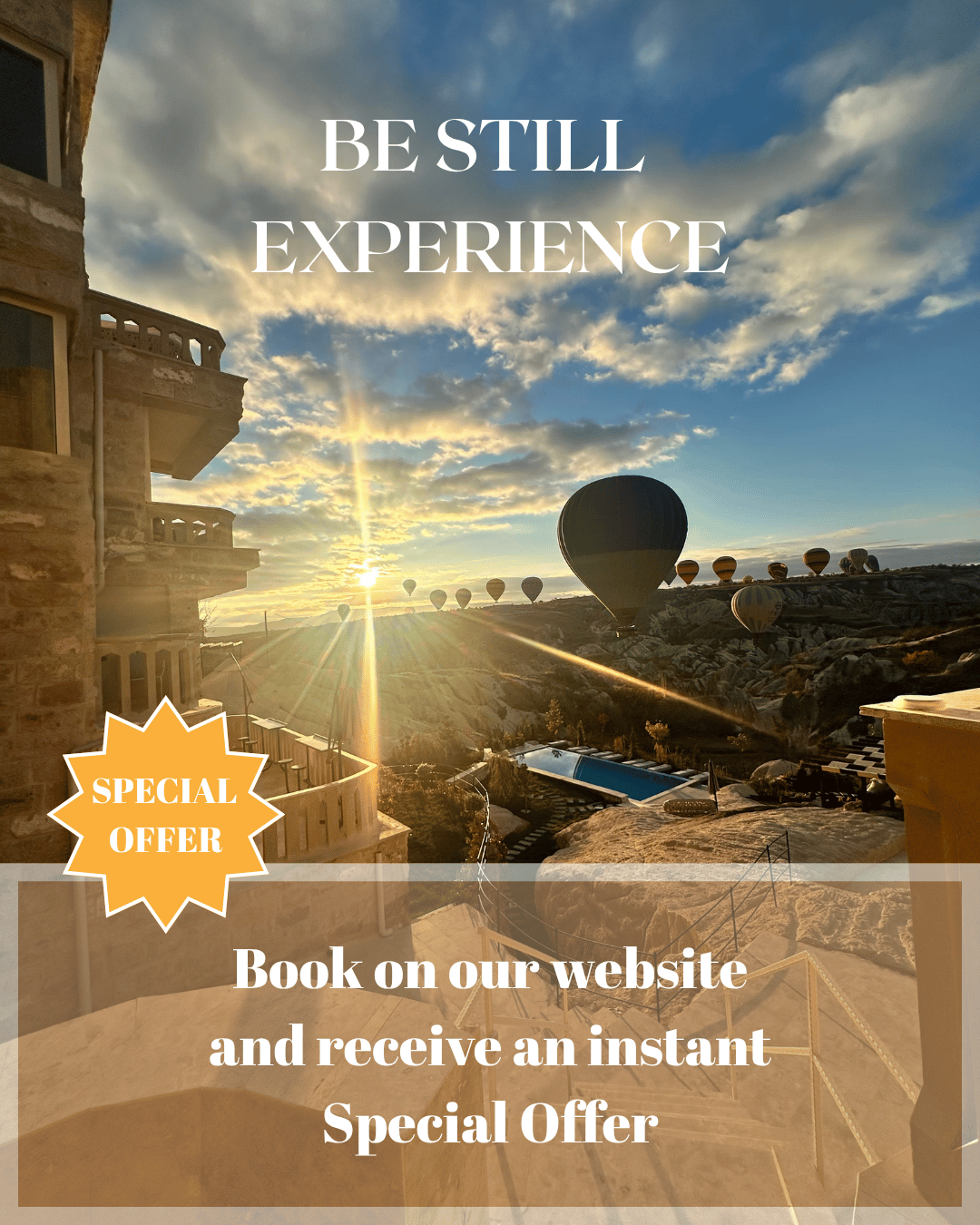 Cappadocia Hotel Experience | Be Still Luxury Cave Hotel